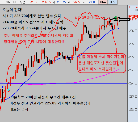 백리향의 시장읽기 코스피 시장은 왕 청개구리 선옵전문가분석 선물옵션 팍스넷 증권포털